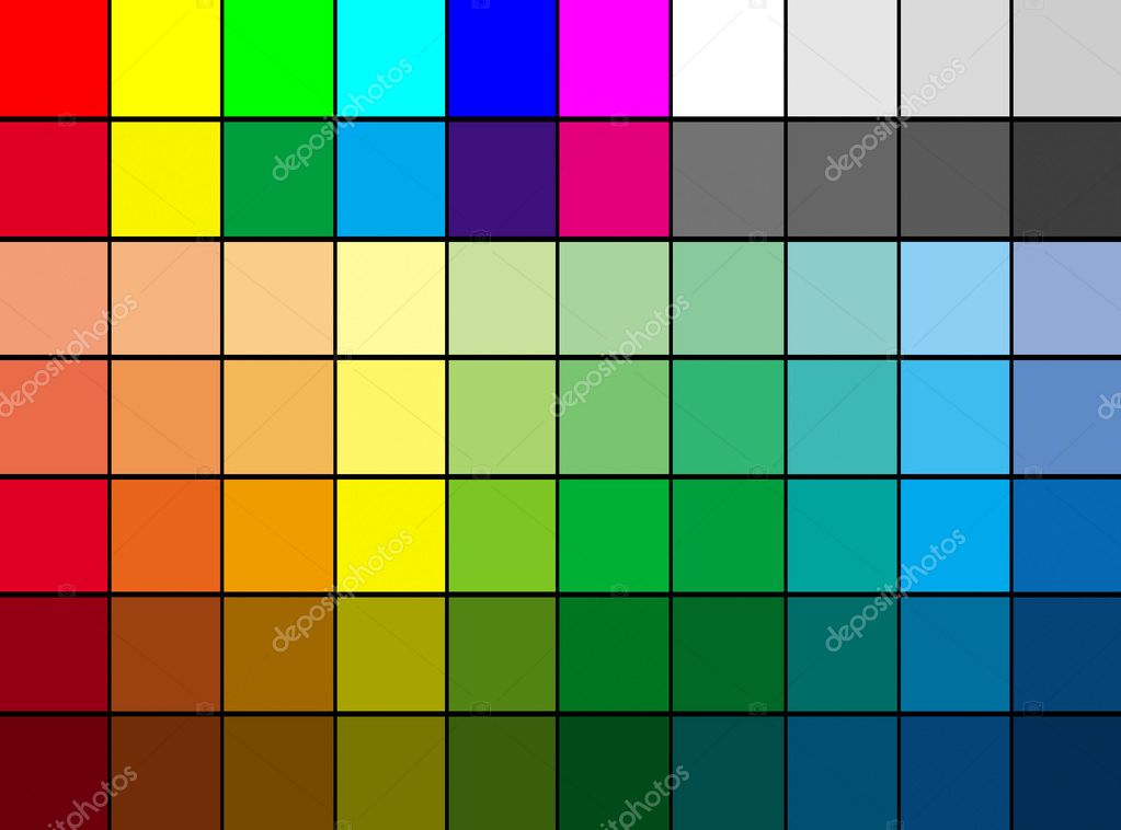 Multi color palette — Stock Photo © pajche #2361321