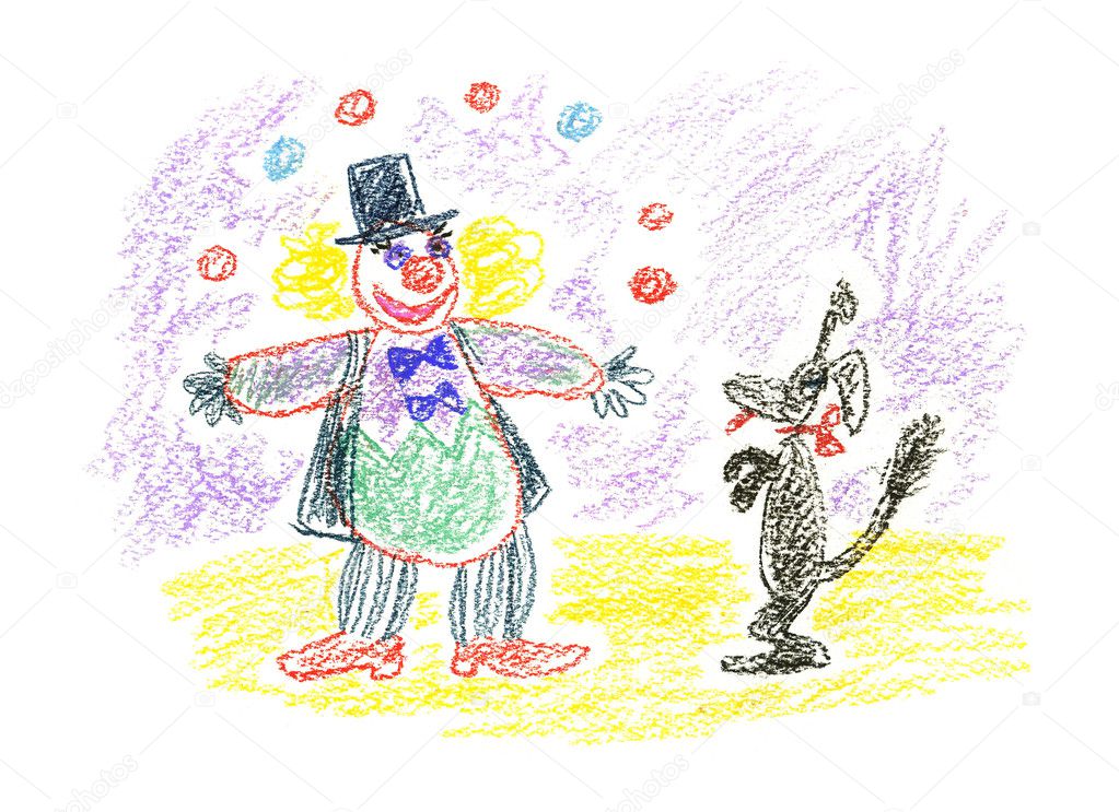 Gay Clown Stock Illustration By ©elightshow 2266228