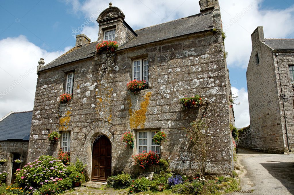 Ancient stone village house — Stock Photo © franckito #2208631