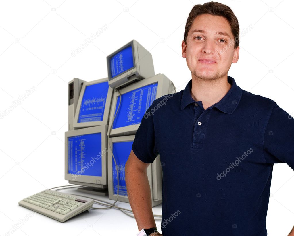 System administrator — Stock Photo © franckito #2292604