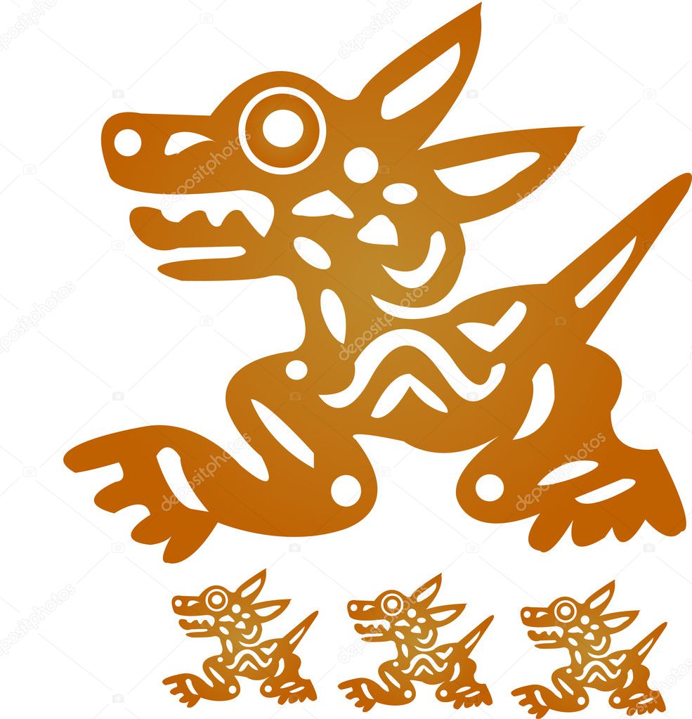 Aztec — Stock Vector © Inferno #2213809 Aztec — Stock Vector © Inferno #2213809