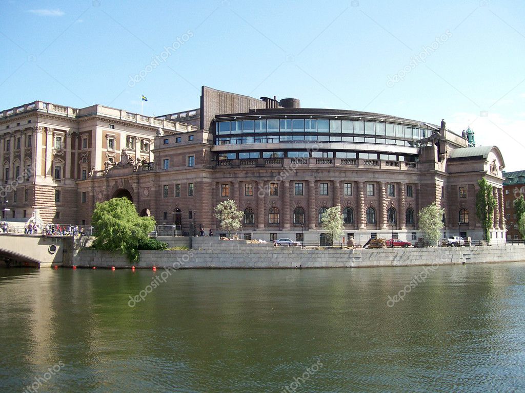 Swedish parliament 02 — Stock Photo © Tonygers #2492977