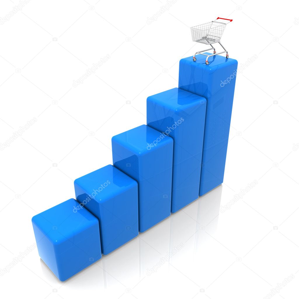 Sales Chart Stock Photo by ©SkyNet 2619081