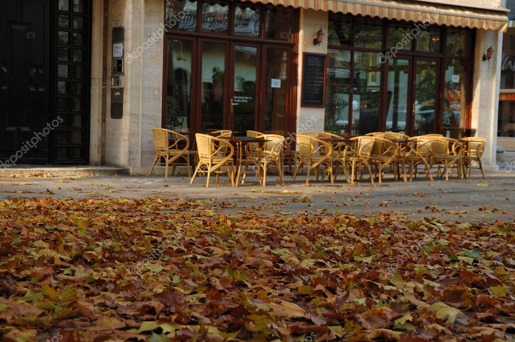 Autumn cafe — Stock Photo © syaber #2289882