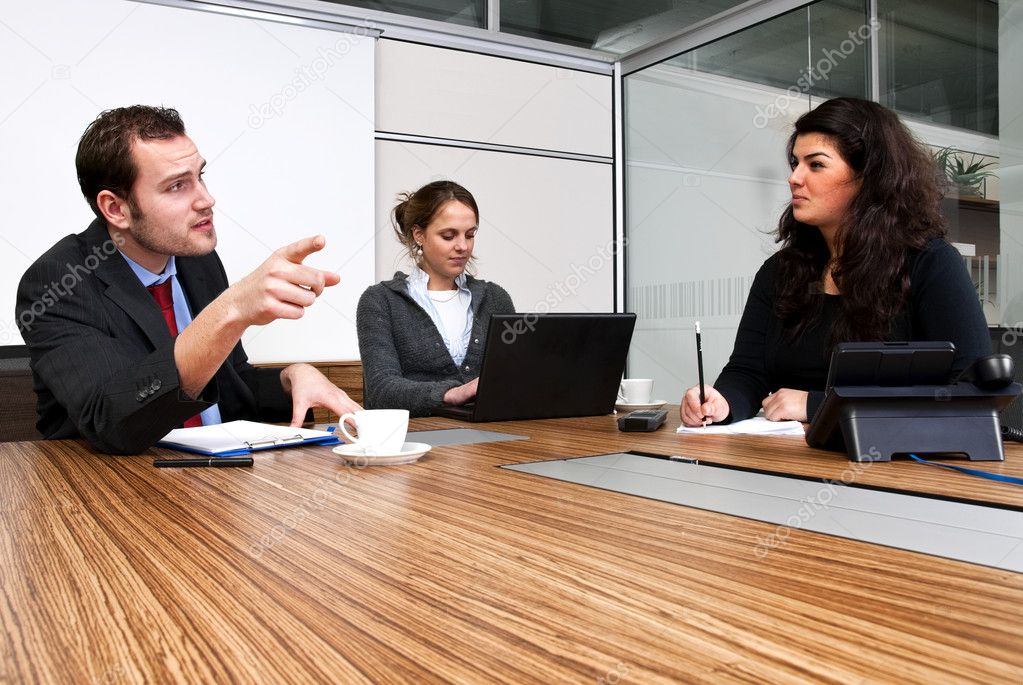 Office Discussion Stock Photo by ©PhillipMinnis 2243053