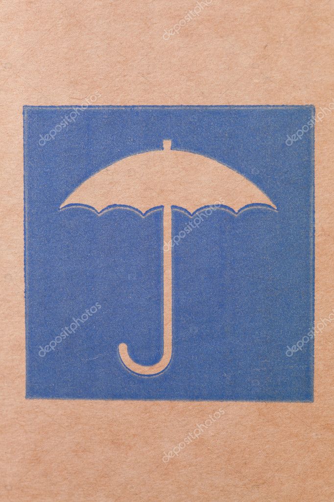 Safety symbols on cardboard Stock Photo by ©jirkaejc 2282542