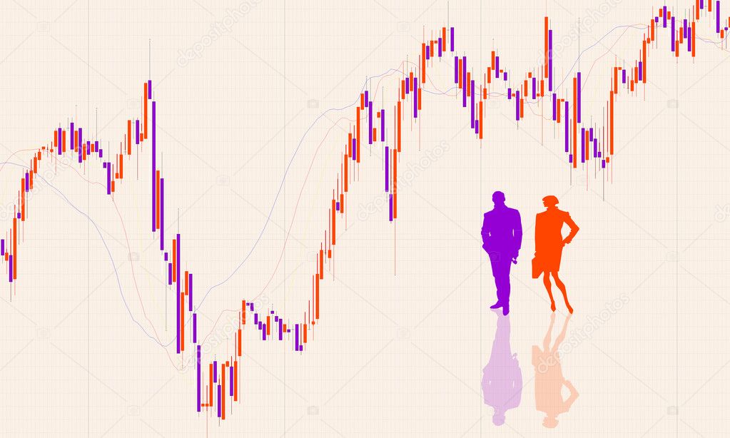 Chart background, currency exchange Stock Photo by ©IndianSummer 2311783