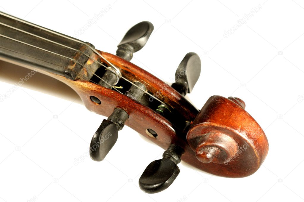 Violin scroll — Stock Photo © Speedskater #2378670
