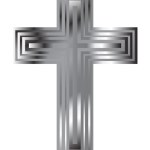 Silver Christian Cross Stock Vector Image by ©okeen_ #2782908