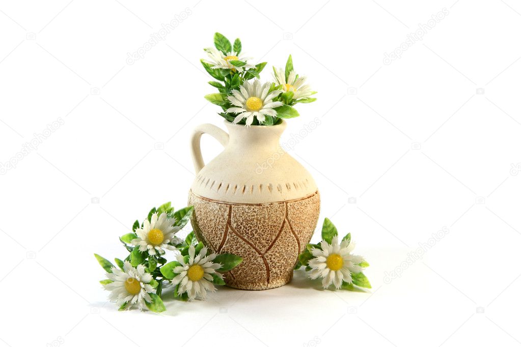 Flowers in the jug ⬇ Stock Photo, Image by © Tiorina #2477772