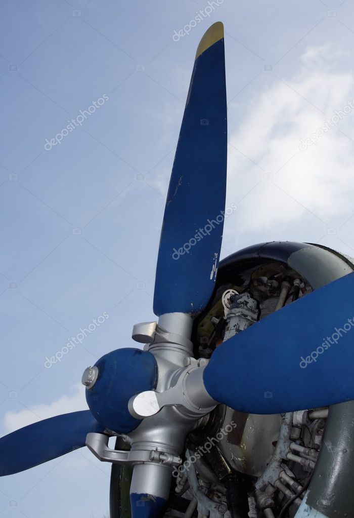 Aircraft Propeller — Stock Photo © mancia #2317641