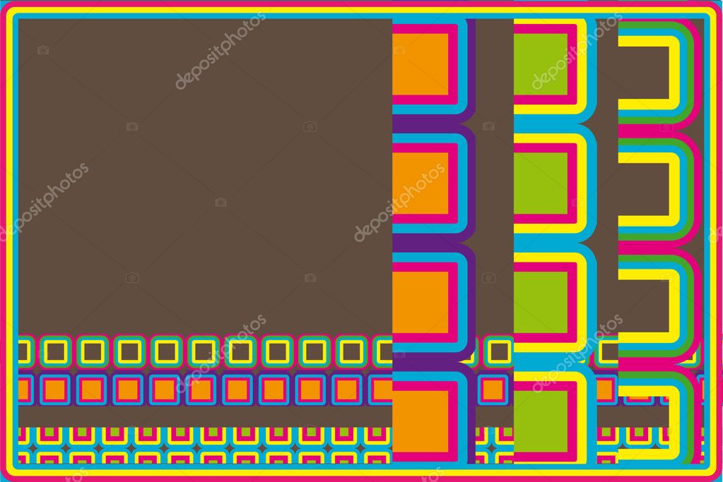 Retro squares Stock Vector Image by ©karinclaus #2393812