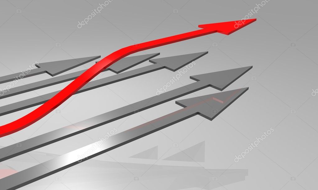 Growing arrow Stock Photo by ©amitola 2387745