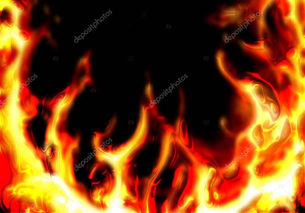 Fire background — Stock Photo © jonnysek #2533459