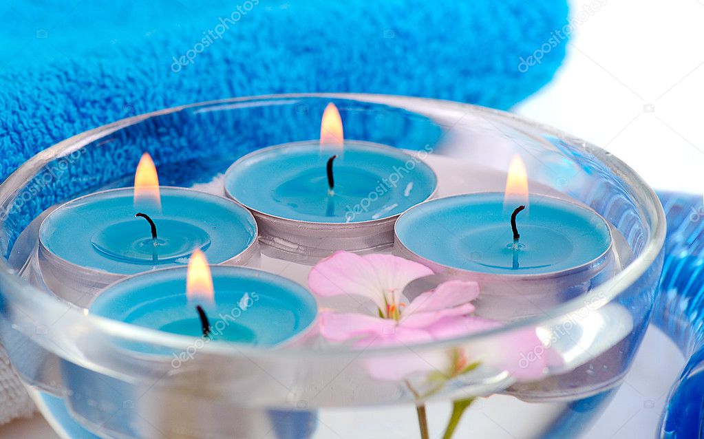 Blue spa — Stock Photo © natlit #2564346