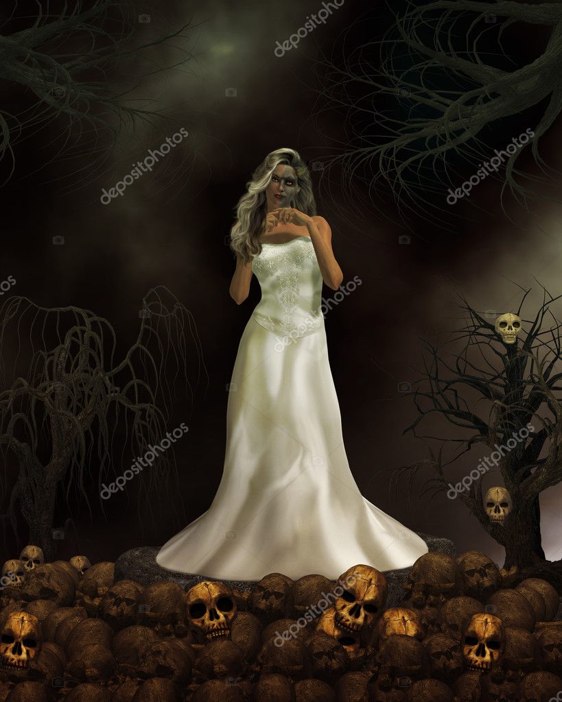 Demon Bride Stock Photo by ©kathygold 2641074