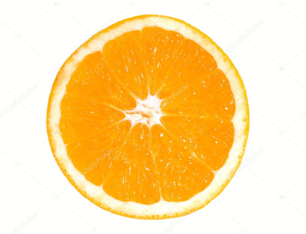 Half of orange — Stock Photo © levilevi #2432430