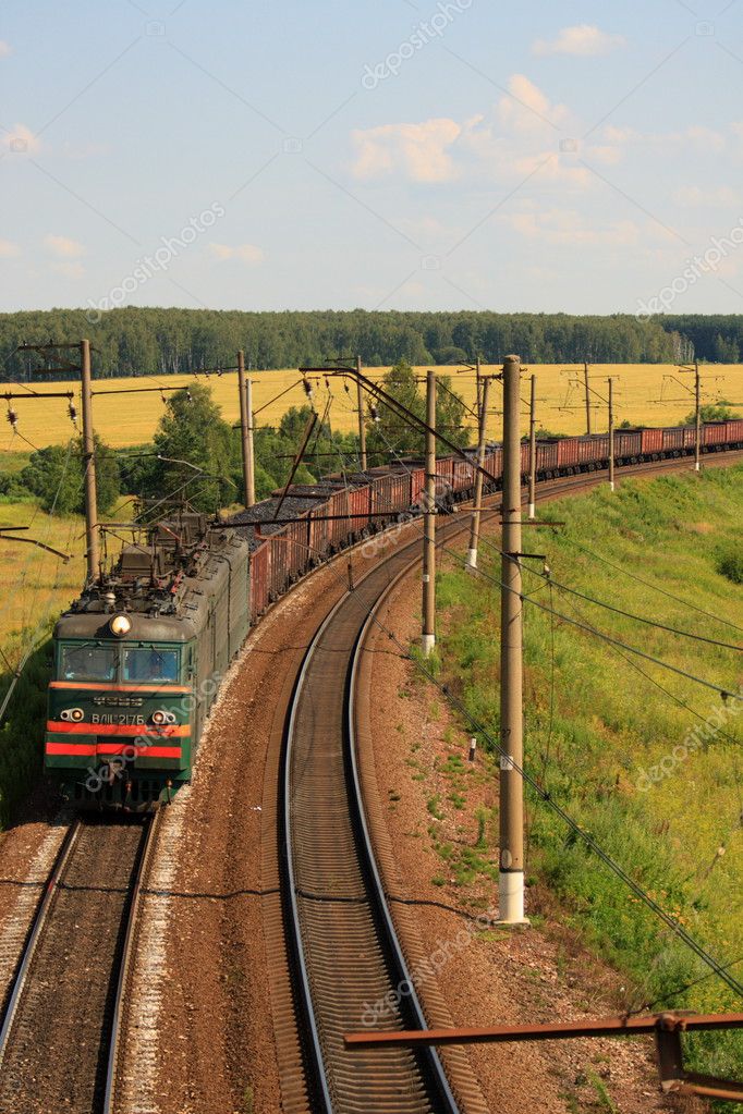 Freight Train — Stock Photo © Krustal #2582408
